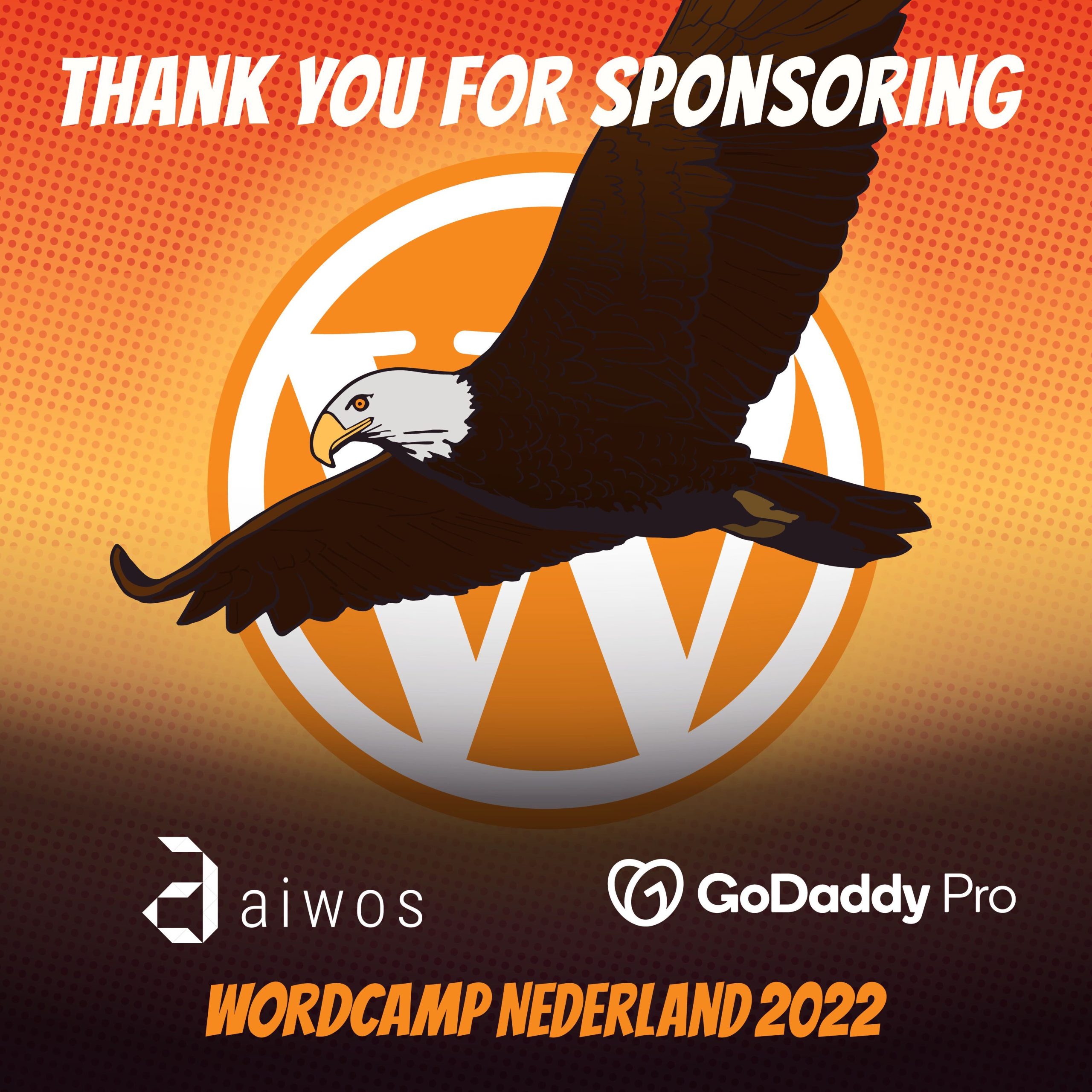Thank you Eagle Sponsors! – WordCamp Nederland 2022